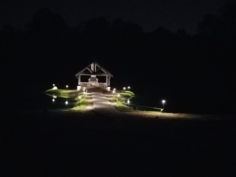 Landscape Lighting Gallery | Outdoors Well Lit